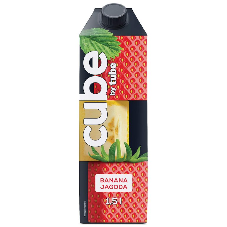 Sok cube banana jagoda 1.5l