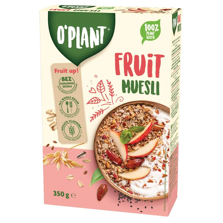 Podravka musli oplant fruits 350g podravka