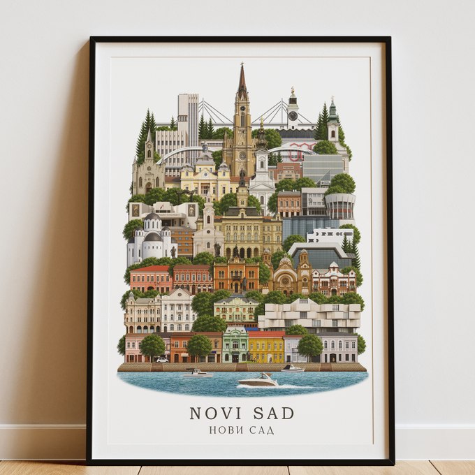 Novi Sad ilustracija