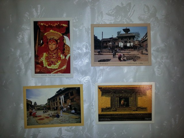 4 Razglednice NEPAL