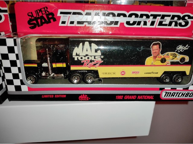 Matchbox Transporters Kenworth Mac Tools Racing