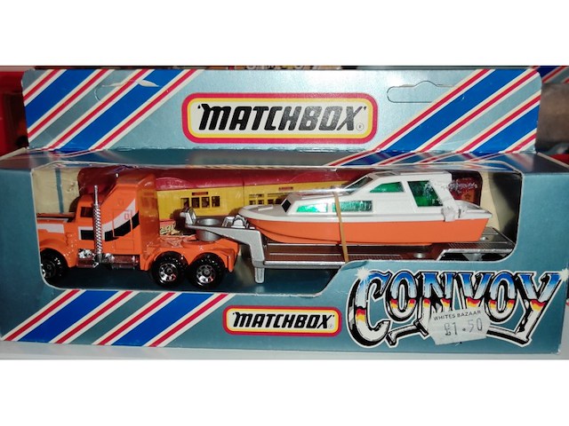 Matchbox Convoy Kenworth Boat Transporter