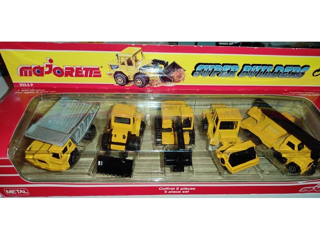 Majorette Set Super Builders