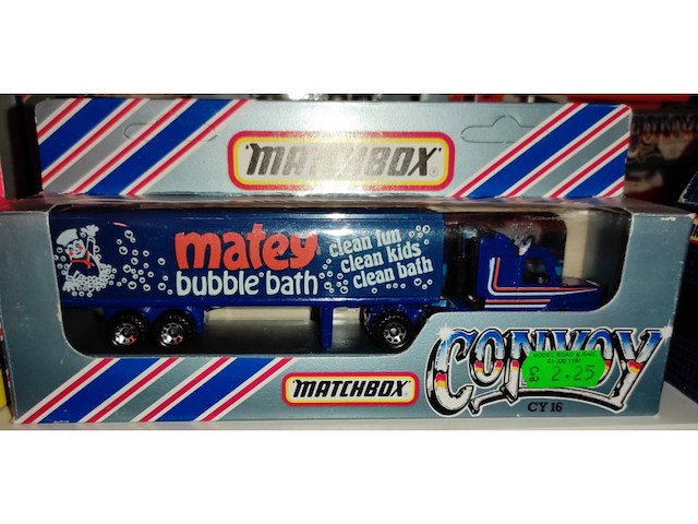 Matchbox Convoy Scania Matey Bubble Bath