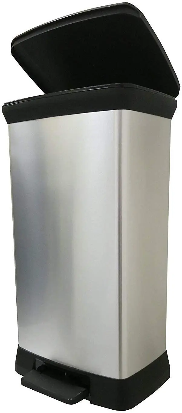 Curver Kanta Deco Bin, 50l, Srebrne boje