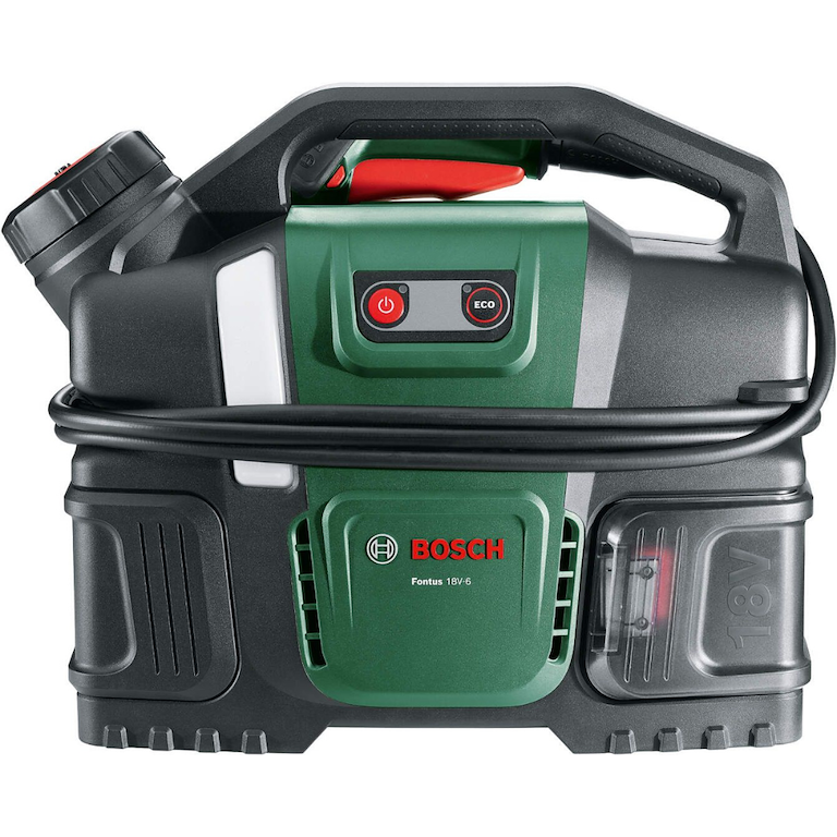 Bosch – Fontus 18V-6 akumulatorski perač pod visokim pritiskom; 1 x PBA 18V 2,0Ah + punjač – 06008B6201