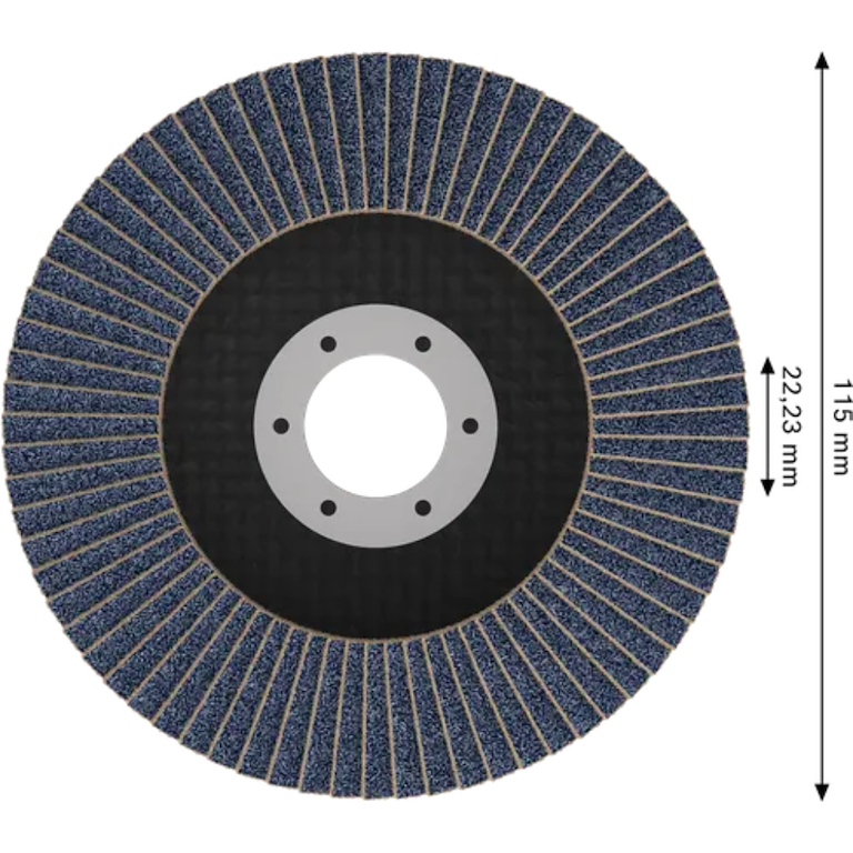 Bosch – X451 Lamelasti disk Ø115 T29 G120 1 kom – 2608626128