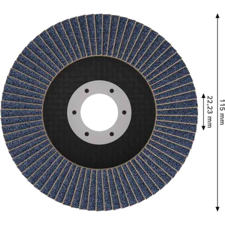 Bosch – X451 Lamelasti disk Ø115 T29 G120 Displej – 2608626127