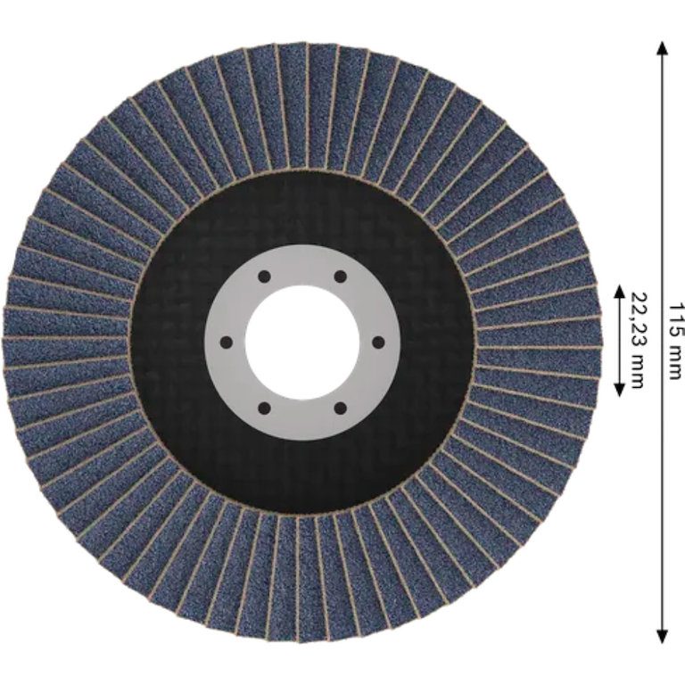 Bosch – X451 Lamelasti disk Ø115 T29 G40 Displej – 2608626121