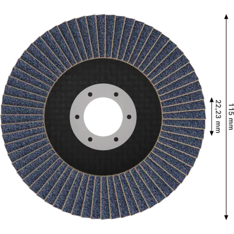 Bosch – X451 Lamelasti disk Ø115 T29 G60 Displej – 2608626123