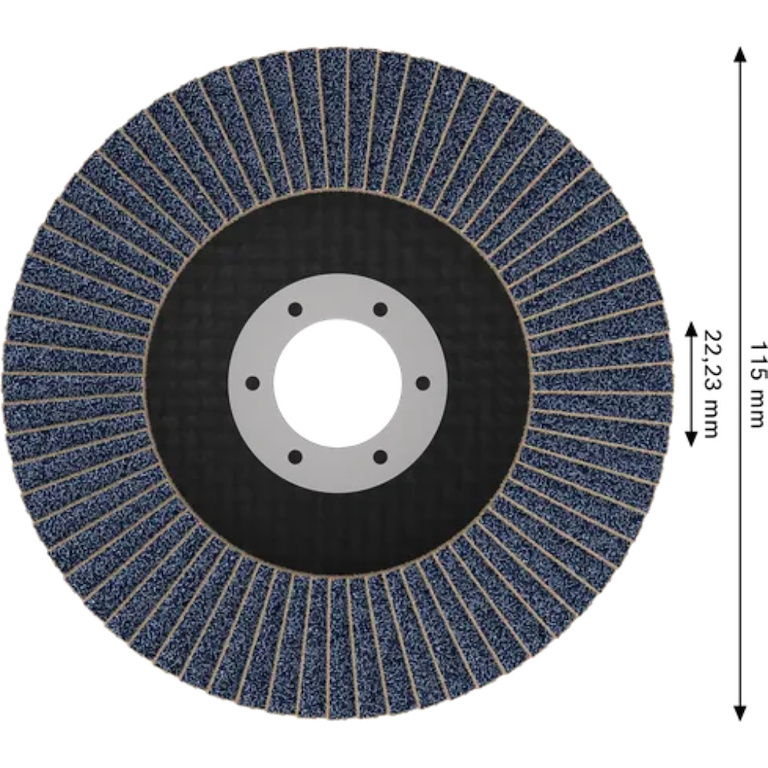 Bosch – X451 Lamelasti disk Ø115 T29 G80 1 kom – 2608626126