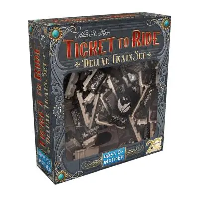 Coolplay Figurice za društvenu igru Ticket to Ride: Train Deluxe, Crne