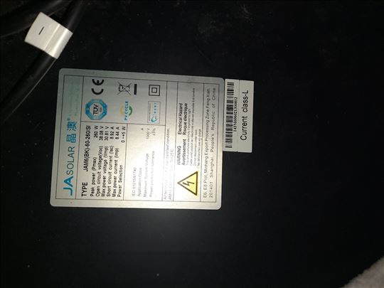 Solarni panel 260W i kontroler