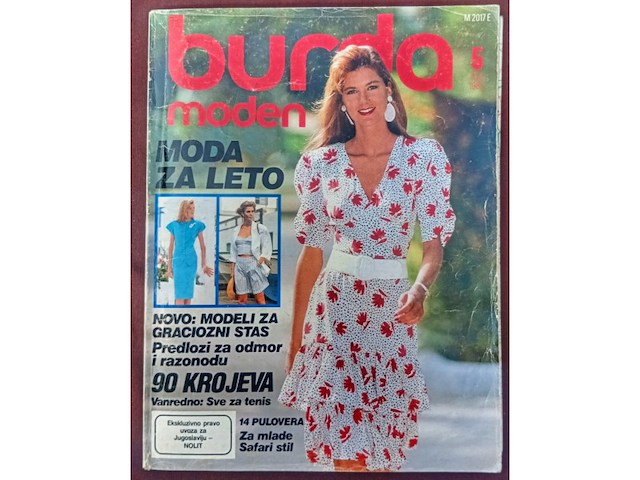 Burda 6. Maj 1987.