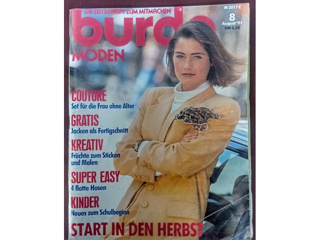 Burda 8. Avgust 1991.