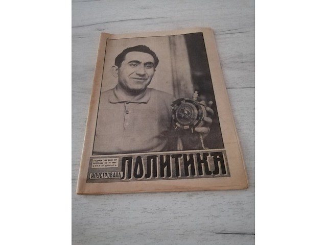 Ilustrovana politika br. 337 - Žika Milutinović