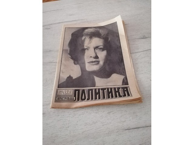 Ilustrovana politika br. 320 - Nada Kasapić