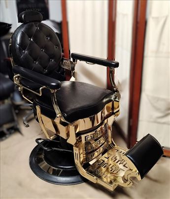 Retro Berberska stolica Barberpub Gold Viber T