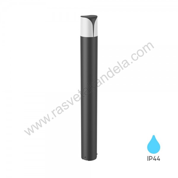 Baštenska stubna lampa 1xE27 80cm BRY-MILANO-800 siva