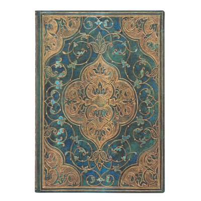 Agenda - Paperblanks, Granada Turquoise, Midi Lined, Softcover