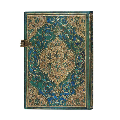 Agenda - Paperblanks, Turquoise Chronicles, Mini Lined, Hardcover