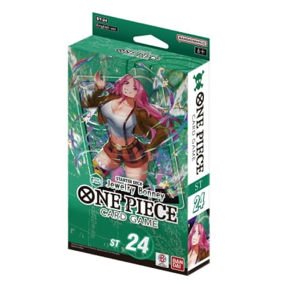 TCG karte - One Piece, Green Jewelry Bonney, Starter Deck, ST-24
