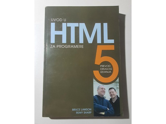 Uvod u HTML5 za programere