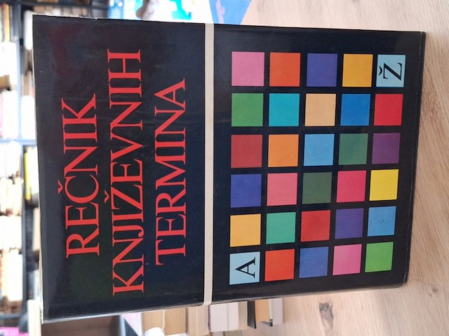REČNIK KNJIŽEVNIH TERMINA