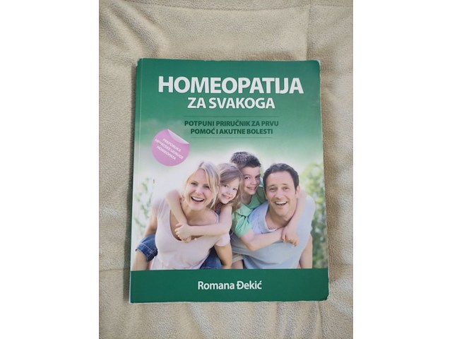 Homeopatija za svakoga,Romana Đekić