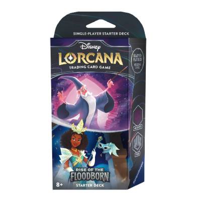 TCG karte - Disney Lorcana, Rise of the Floodborn, Merlin and Tiana, Starter Deck, assorted
