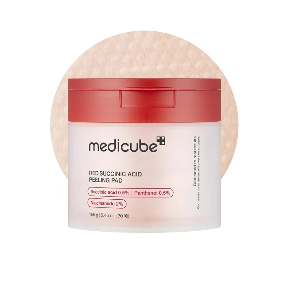 MEDICUBE Red Succinic Acid Peeling Pad 70pcs/155g