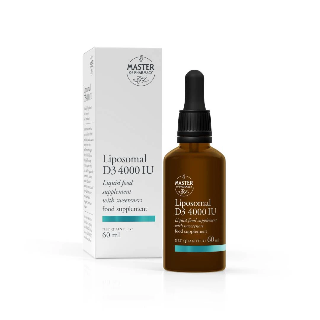 Master of Pharmacy Lipozomalni Vitamin D3 4000 IU 60 mL