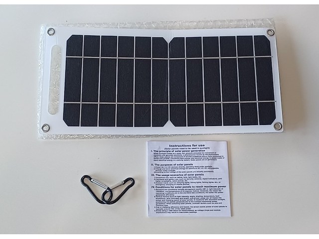 Solarni panel 5V 10W USB