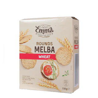 Psenicni okrugli Mleba dvopek EMMA 110g