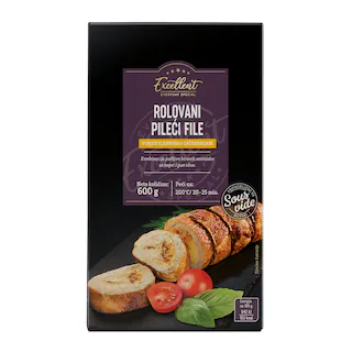 Rolovani pileci file 600g Sous Vide