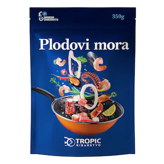 Smrznuti plodovi mora Tropic 350g