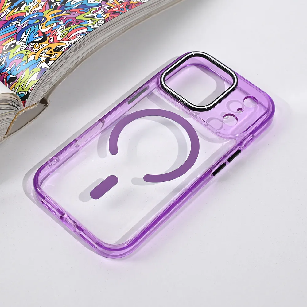 Maska Magsafe Color Pop za iPhone 17 Pro 6.3 ljubicasta