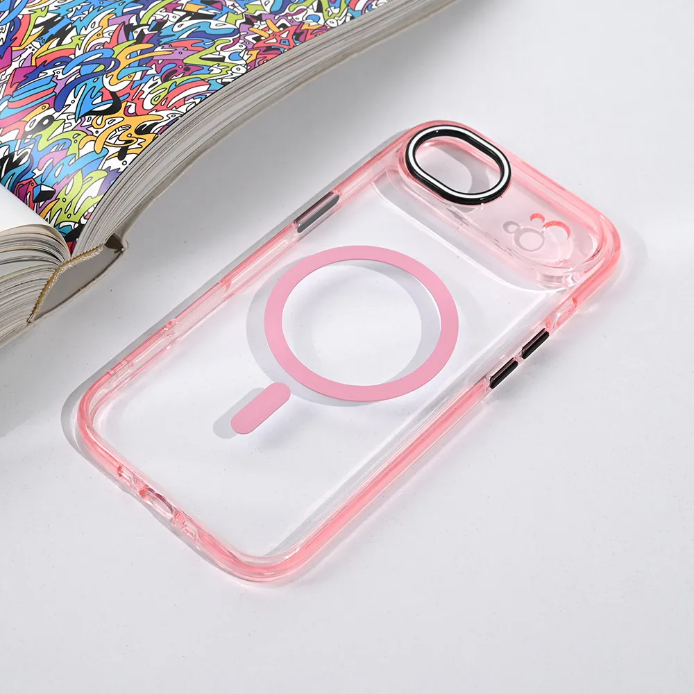 Maska Magsafe Color Pop za iPhone 17 Air 6.6 roze