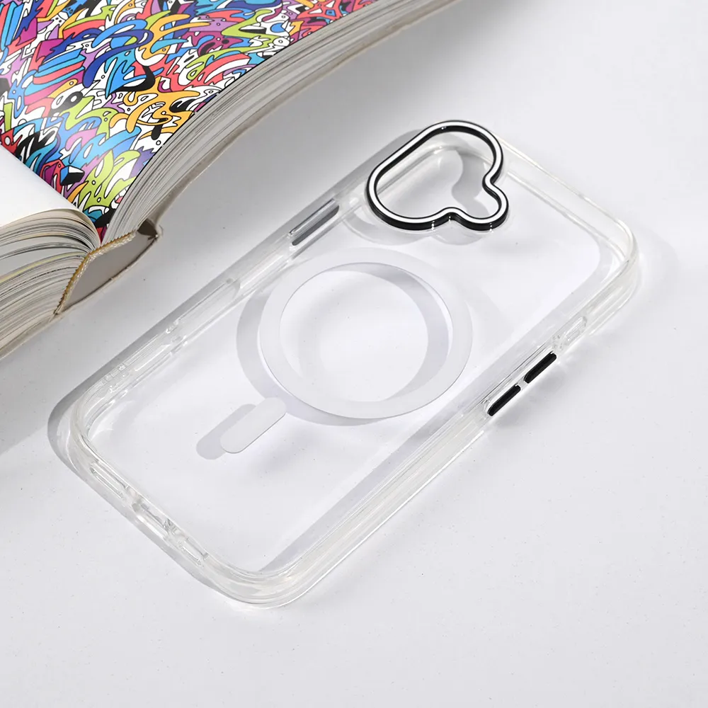 Maska Magsafe Color Pop za iPhone 17 6.3 bela