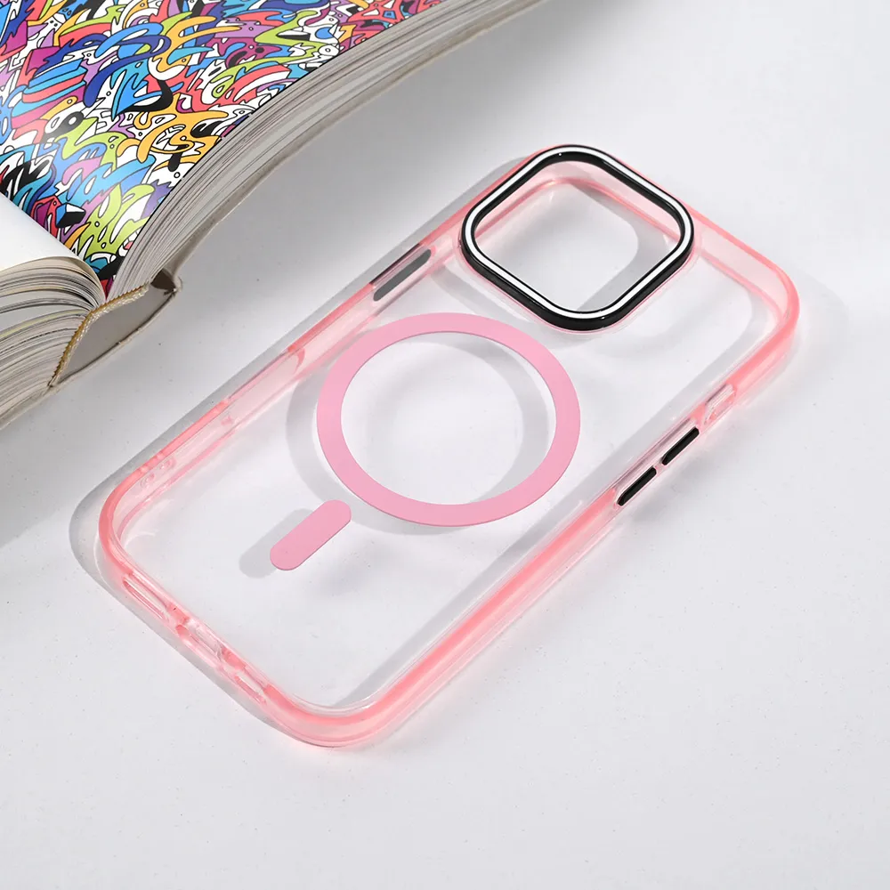 Maska Magsafe Color Pop za iPhone 16 Pro 6.3 roze