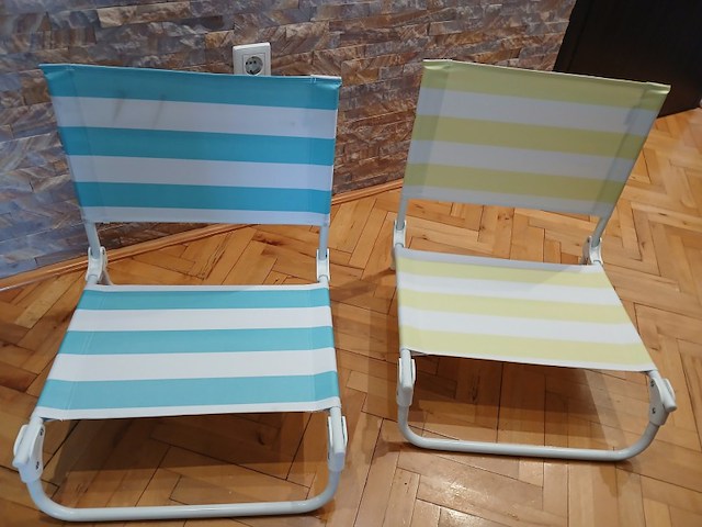 Crivit sklopiva stolica za plažu,kampovanje,NOVO