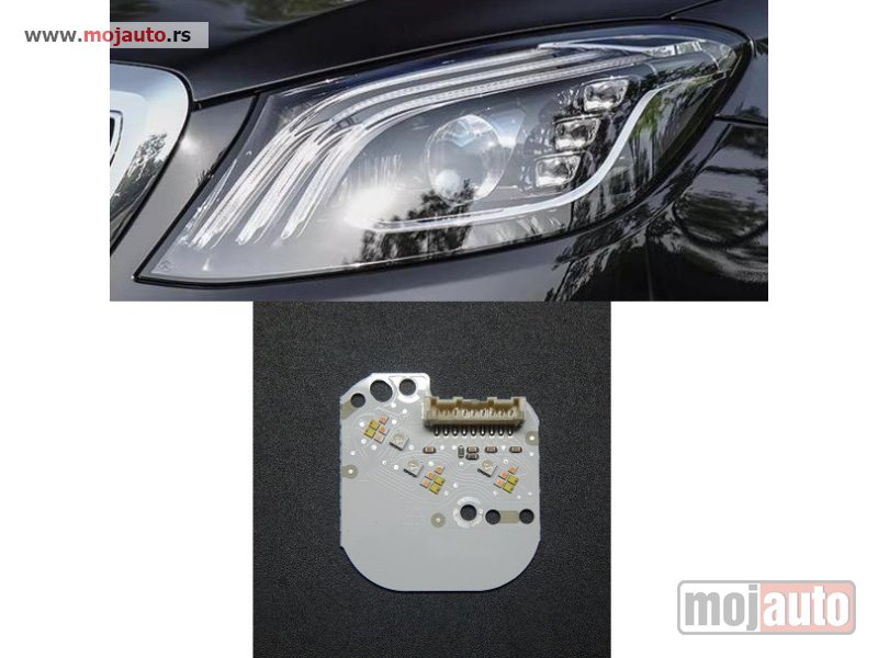 LED plocica, LED DRL driver W222 desni far