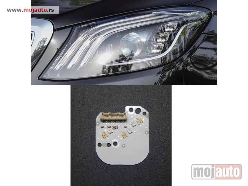 LED plocica, LED DRL driver w222 levi far