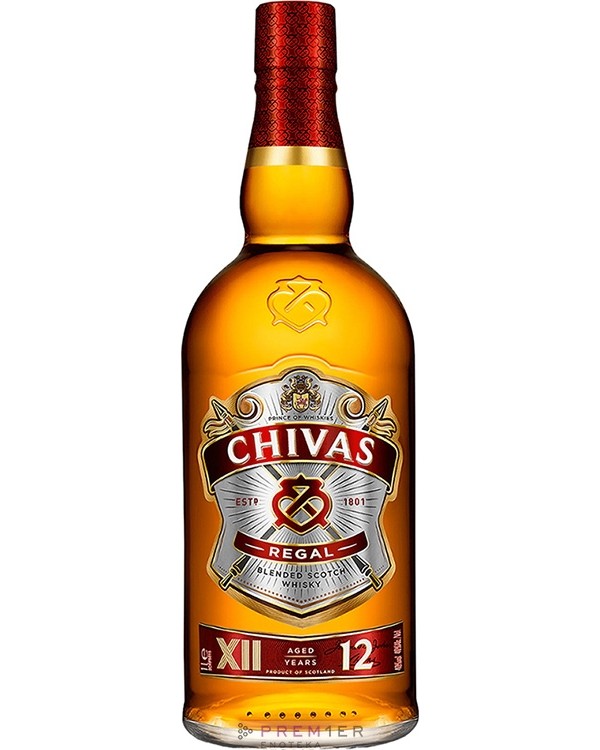 Chivas Regal Blended Scotch Whisky 12YO 1L - BEZ KUTIJE
