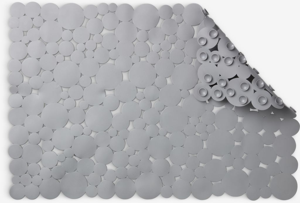 BM DELARY rubber 45x65cm grey