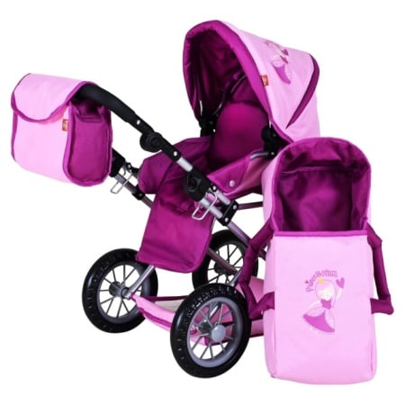 Knorr Toys Kolica za lutke RUBY Princess Pink 631375