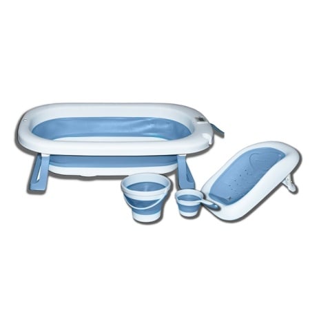 BBO Sklopiva kadica set za kupanje beba Blue