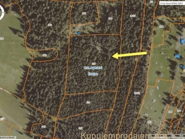 Prodajem plac u Podgori-Žabljak