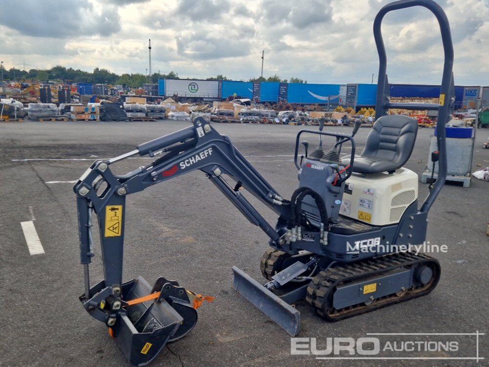 Prodaje se Schaeff Rubber Tracks, Offset, Piped, 2 Buckets, Expanding Undercarriage mini bager na aukciji