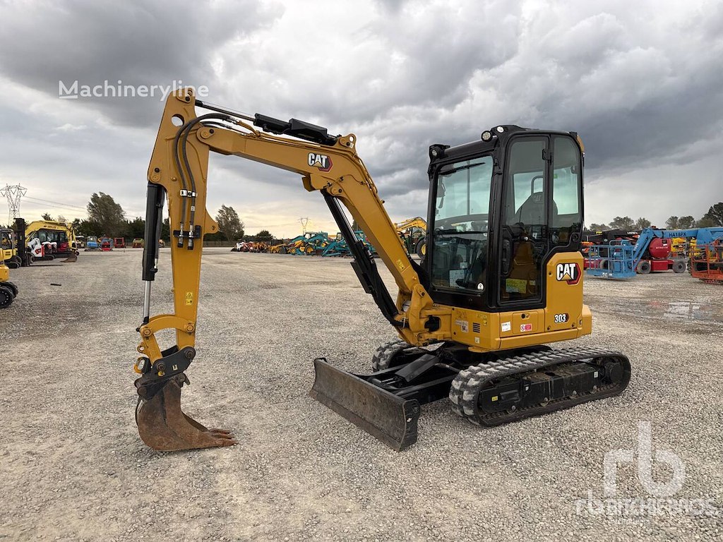 Prodaje se Caterpillar 303 CR bager guseničar na aukciji